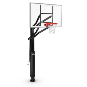 spalding 888™" series 72" tempered glass in-ground basketball hoop