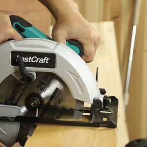 Circular Saw + 3pc 7.25" Blades 21A PEAK GUARANTEED POWER Electric Circular Saw All Industrial & PRO Grade - FastCraft Brand at Costco