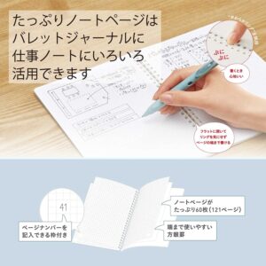 KOKUYO Campus Softring Diary 2022 A5, Monthly Type, Pink (ニ-SMNL1-A5-22)