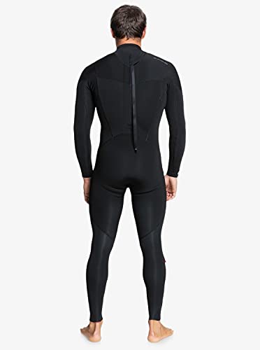 Quiksilver Mens Everyday Sessions 3/2 Back Zip Wetsuit - Black | Small