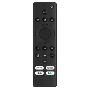 CT-RC1US-19 Rev B Remote Replacement for Toshiba/Insignia TV Smart 4K UHD TV NS24D5310NA21 NS-24DF310NA19 NS-24DF310NA21 NS-24DF311SE21 NS-32DF310NA19 NS-39DF310NA21 (Basic IR Remote)