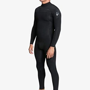 Quiksilver Mens Everyday Sessions 3/2 Back Zip Wetsuit - Black | Small