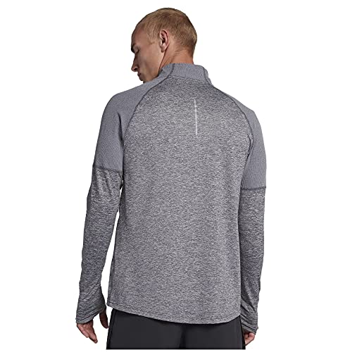 Nike Men's 1/2 Zip Element Running Top (Dark Grey/Heather, Medium)