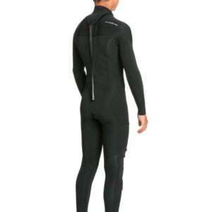 Quiksilver Boys 4/3 Sessions Back Zip Wetsuit - Black | 12