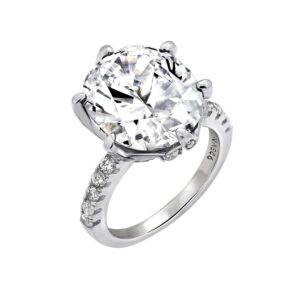 diamonbliss platinum plated silver celebrity kourtney with cubic zirconia cocktail ring (7)