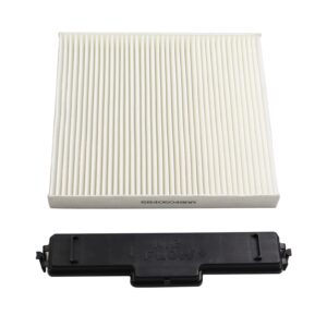 68406048aa cabin air filter kit compatible with dodge ram 1500 2500 3500 4500 5500 air conditioning filter & access door replace 68052292aa 68318365aa