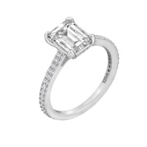 diamonbliss platinum plated silver classic emerald cut cubic zirconia cocktail ring (8)