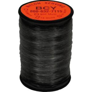 bcy 1003164 100 yards 400 nylon serving multifilament44; black