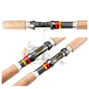 Telescopic Fishing Rod Feeder Fly Fishing Rod Spining Telescopic Portable Tools 2.1M 2.4M 2.7M 3.0M 3.6M Ultralight Travel Surf Accessories Fishing Rod Set (Color : Rod and Gift, Length : 2.4M)