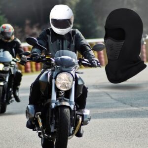 3 Pieces Winter Masks for Men Windproof Balaclava Ski Mask Face Mask for Snowboard Motorcycle Riding Cold Weather Cycling (Black)