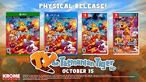 Ty The Tasmanian Tiger HD - PlayStation 4