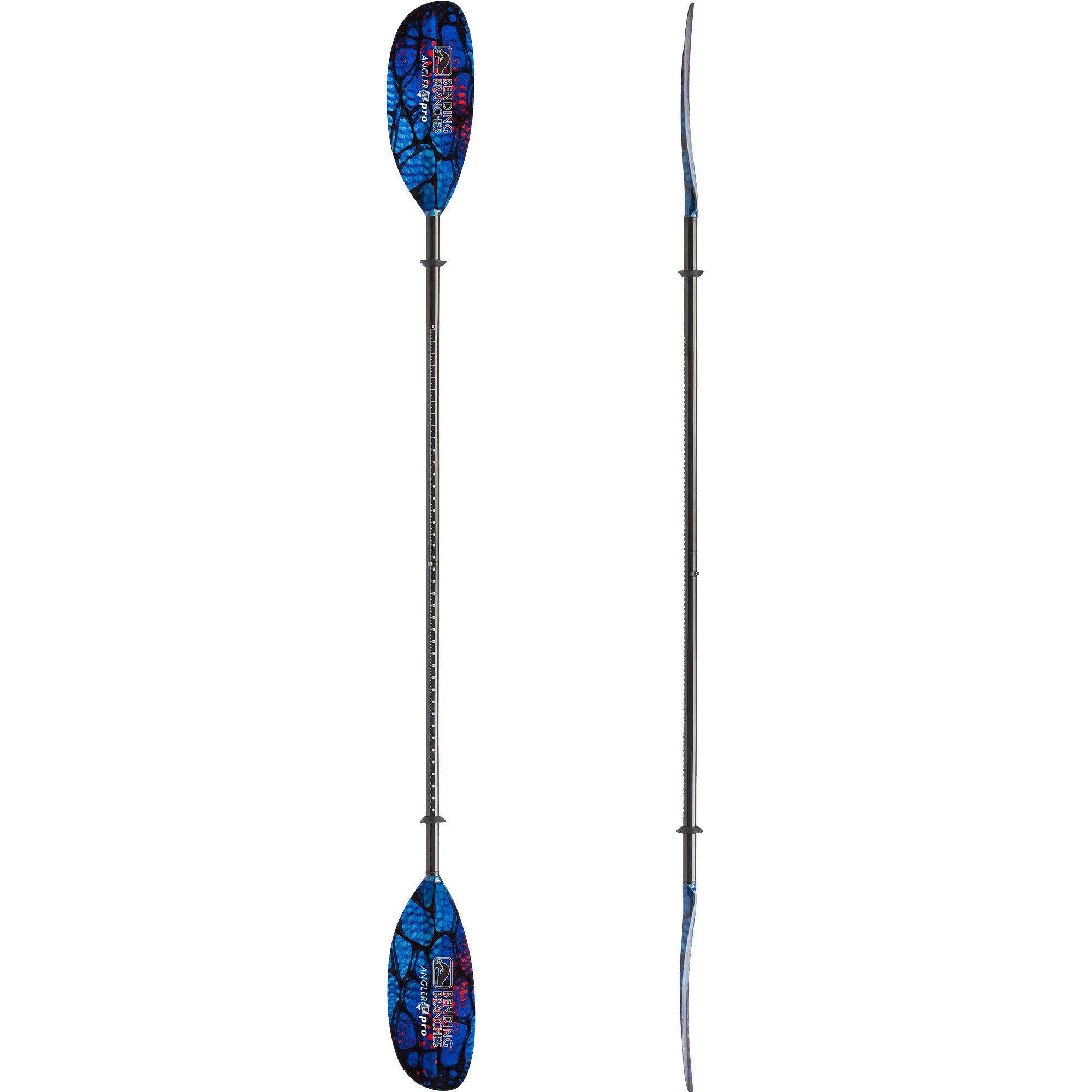 BENDING BRANCHES Angler Pro Fiberglass Straight Shaft 2-Piece Kayak Paddle