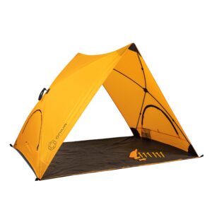 oniva - a picnic time brand - pismo a-frame beach tent - pop up tent - beach shade, (light orange)