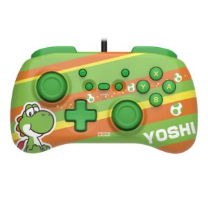 HORI Nintendo Switch HORIPAD Mini (Yoshi) Wired Controller Pad - Officially Licensed By Nintendo