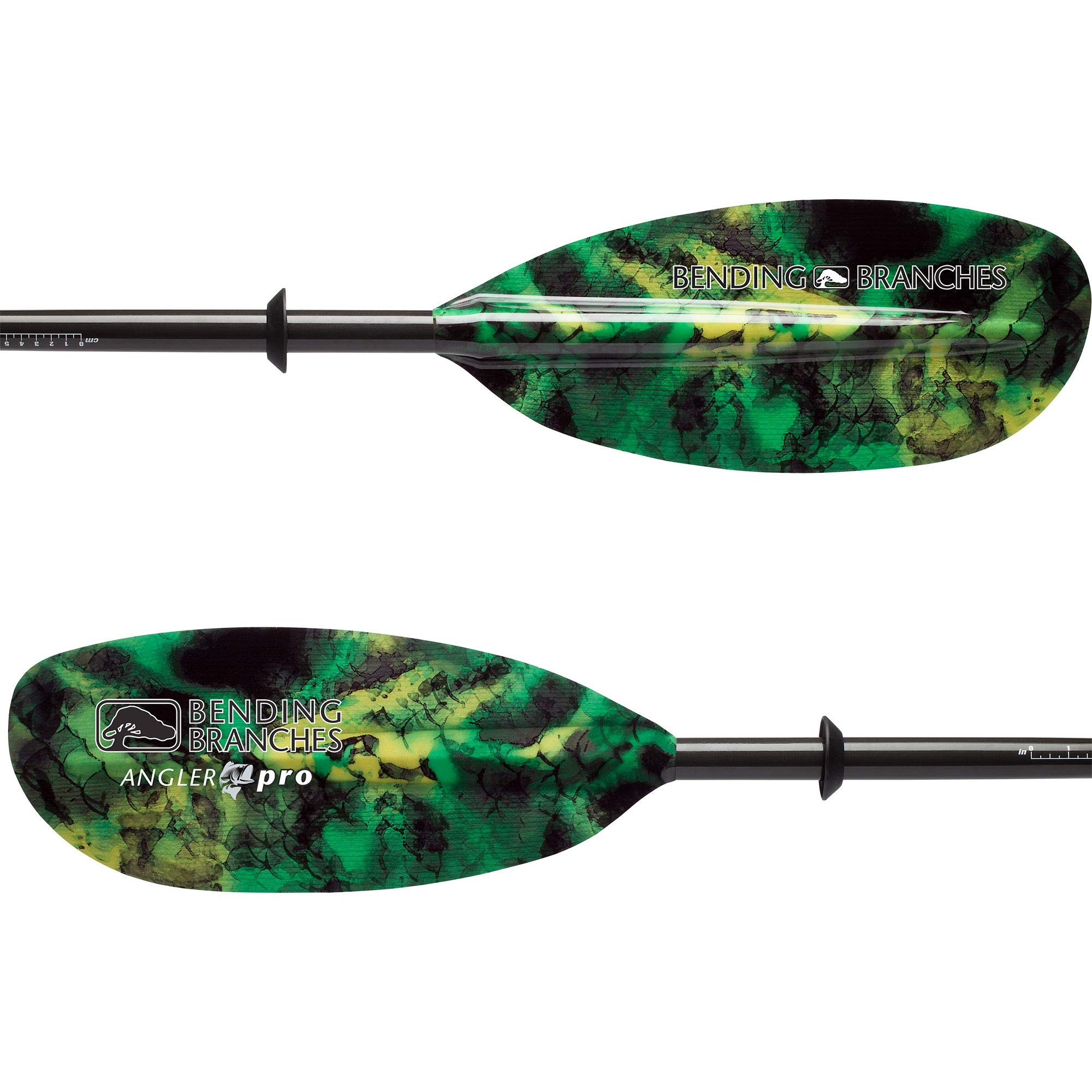 BENDING BRANCHES Angler Pro Fiberglass Straight Shaft 2-Piece Kayak Paddle