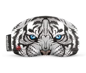 gogglesoc microfiber protective goggle cover - siberian tiger soc