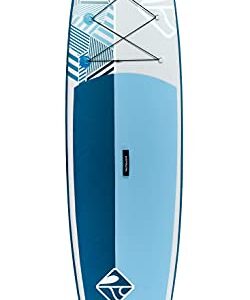 Boardworks Lūnr Inflatable Stand-Up Paddle Board (iSUP) | SUP Package Includes Three Piece Paddle, Carry Bag, Leash, Phone Case and Pump (SUP) Complete Kit | 10’5”, Blue/White