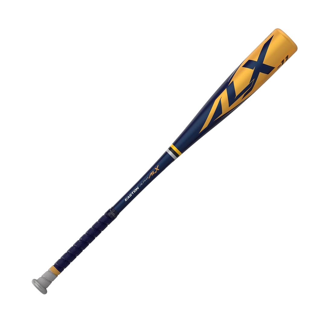 Easton | ALPHA ALX Baseball Bat Series | USA | 28" | -11 | Navy/Gold