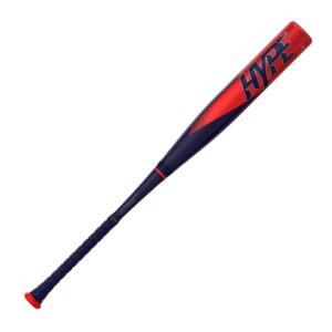 easton hype 2 pc. composite baseball bat 2 5/8 barrel -3 bbcor, 33"