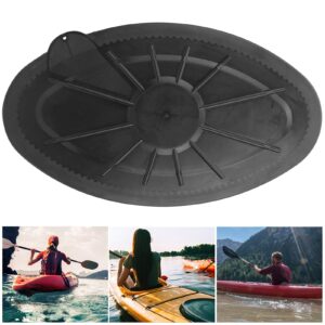 01 Deck Hatch Cover, Impact Resistance Corrosion Resistance Hatch Cover, Waterproof Plastic Deck Inspection Plate, Light Portable Round Hatch Cover for Marine Boat Kayak Canoe