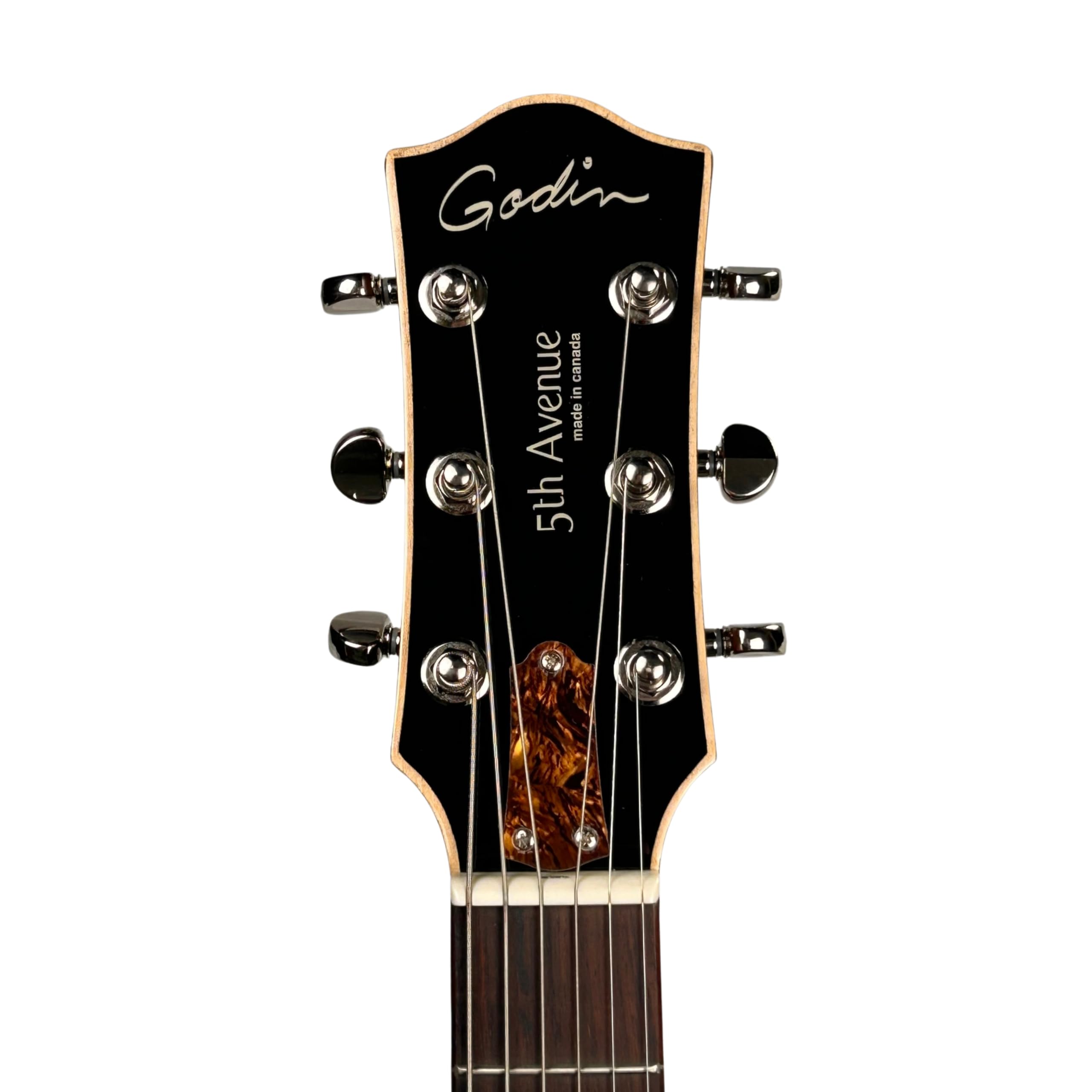 Godin 6 String Electric Guitars, Right Hand, Cognac Burst, Hollow-Body (050987)