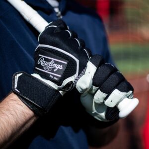 Rawlings | WORKHORSE Baseball Batting Gloves | Youth Large | Royal