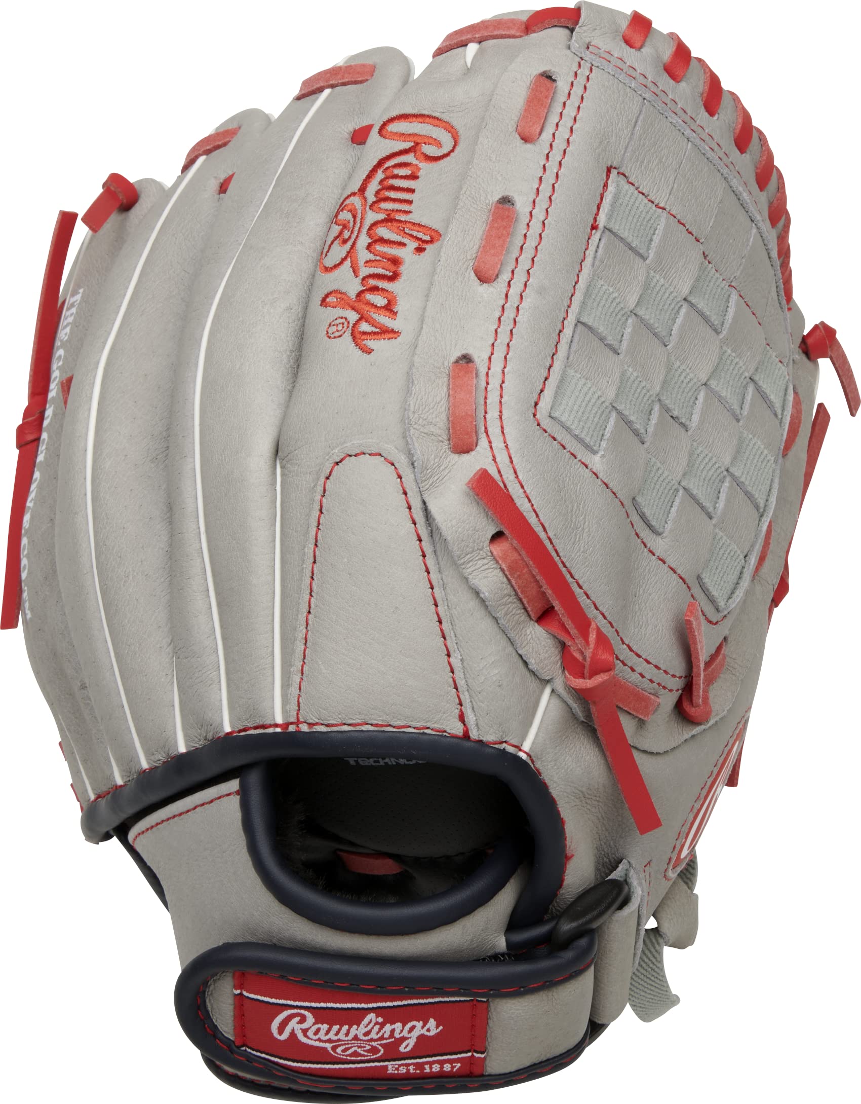 Rawlings | SURE CATCH T-Ball & Youth Baseball Glove | Right Hand Throw | 11" | Mike Trout Model