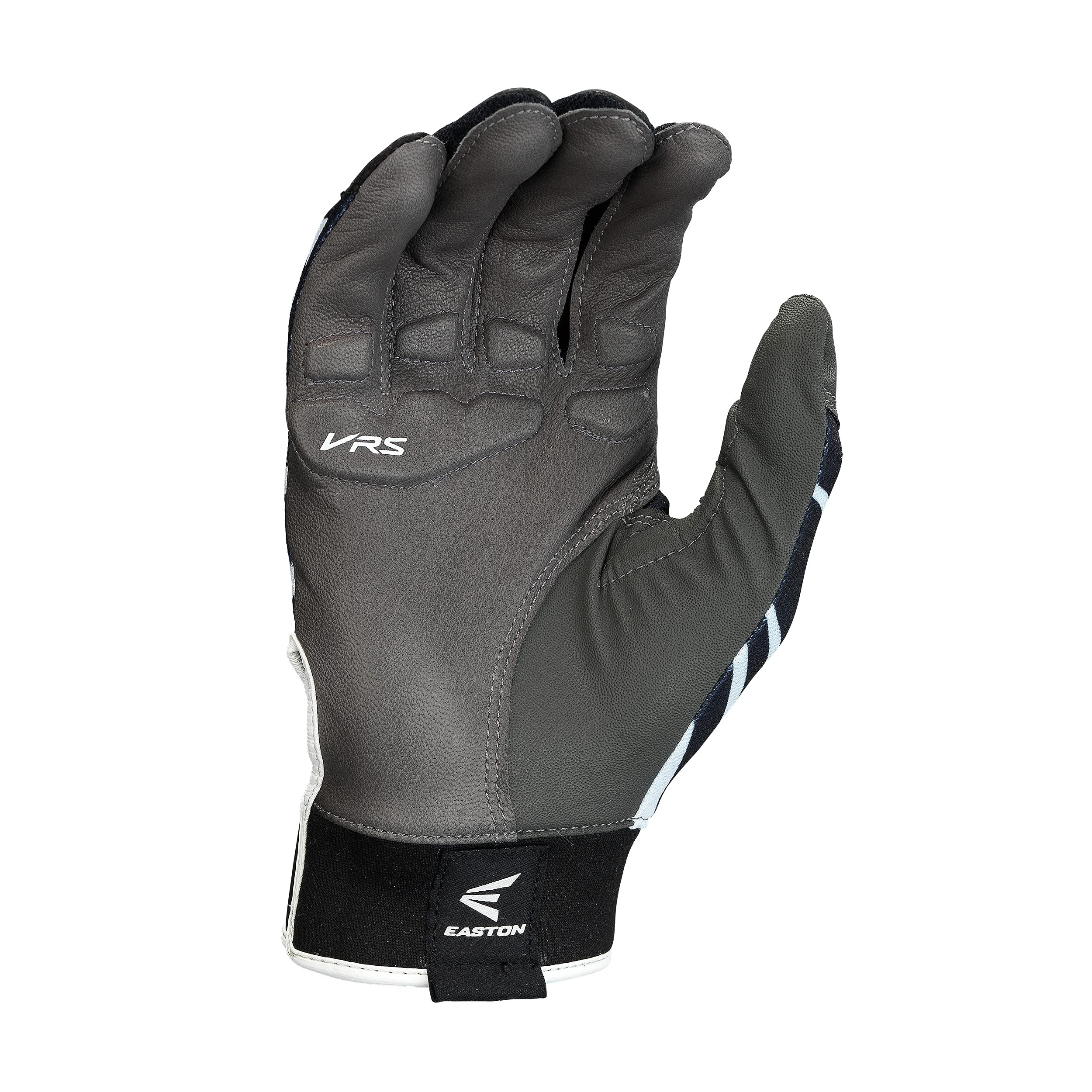 EASTON GAMETIME VRS Batting Gloves | Baseball Softball | Adult Small | Black w/ VRS Padding