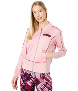 juicy couture tricot track jacket blushing pink md (us 6-8)