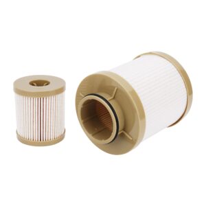 Replacement Fuel Filter - Compatible with Ford - 2003-2007 - F250, F350, F450, F550 Super Duty, Excursion - Replaces FD4616, 3C3Z9N184CB - 6.0L V8 Diesel Upper Fuel Bowl and Lower Lifter Pump Filter