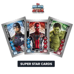 Topps India Marvel Hero Attax 2021 TCG Collection Bonanza Pack, 247 Cards Total