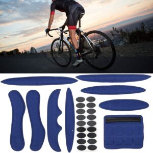 Dilwe Helmet Pads Kit, Soft Sponge Helmet Padding Kit Anti?Collision Electric Helmet Liner Sponge with Hook Loop