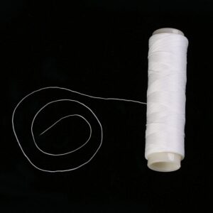 PZRT Invisible Nylon Fishing Bait Elastic Thread Spool Fishing Lure Wire Tackle Accessories, White