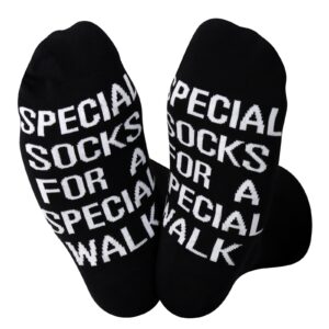 tsotmo father brother of bride socks wedding walk socks special socks for a special walk socks gift for father or brother (special walk)