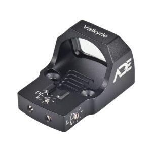 Ade Advanced Optics RD3-023 Shake Wake Valkyrie 4 MOA GREEN Dot Sight for Optics Ready Pistol That is Compatible with RMR fooprint Optics Such as Holosun HS407C/HS507C/HS507T and Riton X3 Tactix PRD.…