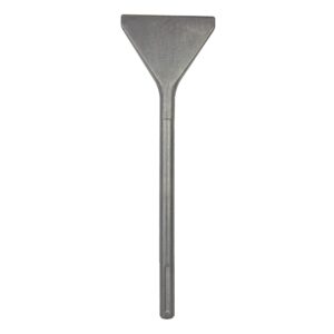 Sabre Tools SDS MAX 4.5" Thinset Scraping Chisel (4.5" x 14") - Machine Sharpened, Tile & Thinset Removal, Floor Scraper