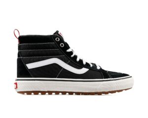 vans sk8-hi mte-1 unisex shoes size 9.5, color: black/true white