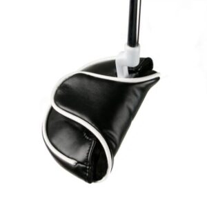 hireko golf black half mallet putter head cover