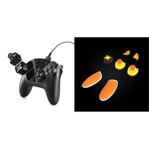 thrustmaster eswap controller + orange crystal pack (xbox series x/s, one, windows)