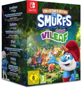 the smurfs: mission vileaf - smurftastic edition (nintendo switch)