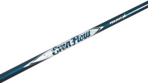 new blue project x even flow shaft w/taylormade adapter & grip (driver length) (65g regular)