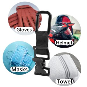 Xxerciz Golf Glove Clip Glove Belt Holder, Work Safety Clip Glove Keeper with Metal Clips Carabiner Work Gloves Construction Gloves Golf Accessories for Men