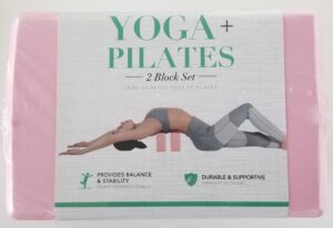 yoga + pilates blocks