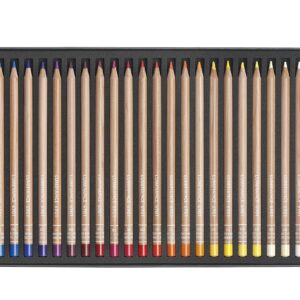 Caran d'Ache Luminance 6901 Box of 100 Individual Coloured, Artists, Colour Coded Pencils & 1 Full & 1 Pencil Blender