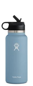 hydro flask 32 oz wide mouth straw lid rain