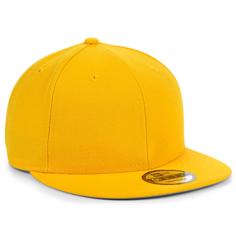 New Era Blank Custom 9FIFTY Adjustable Snapback Cap Yellow