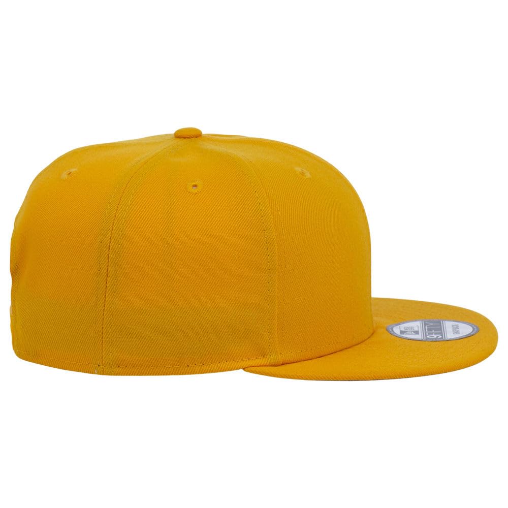 New Era Blank Custom 9FIFTY Adjustable Snapback Cap Yellow