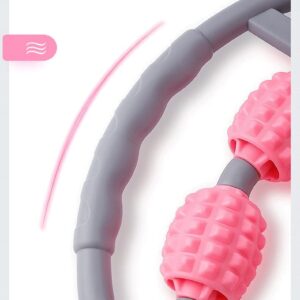 CreamSpace Trigger Point Roller for Foam, Hand, Elbow, Arm, and Leg. Release myofascial, Fasical and Tissue Pain and Muscle Stiffness After Work Out. (Pink)