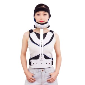 willq cervical thoracic corrector for neck and upper back injuries relief for post trauma arthritis acute pain surgery fractures adjustable head neck thoracic orthosis lumbar support