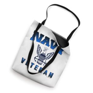 NAVY VETERAN USN LOGO Tote Bag